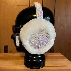 Accessories | Snow White Bling Ear Muffs | Poshmark